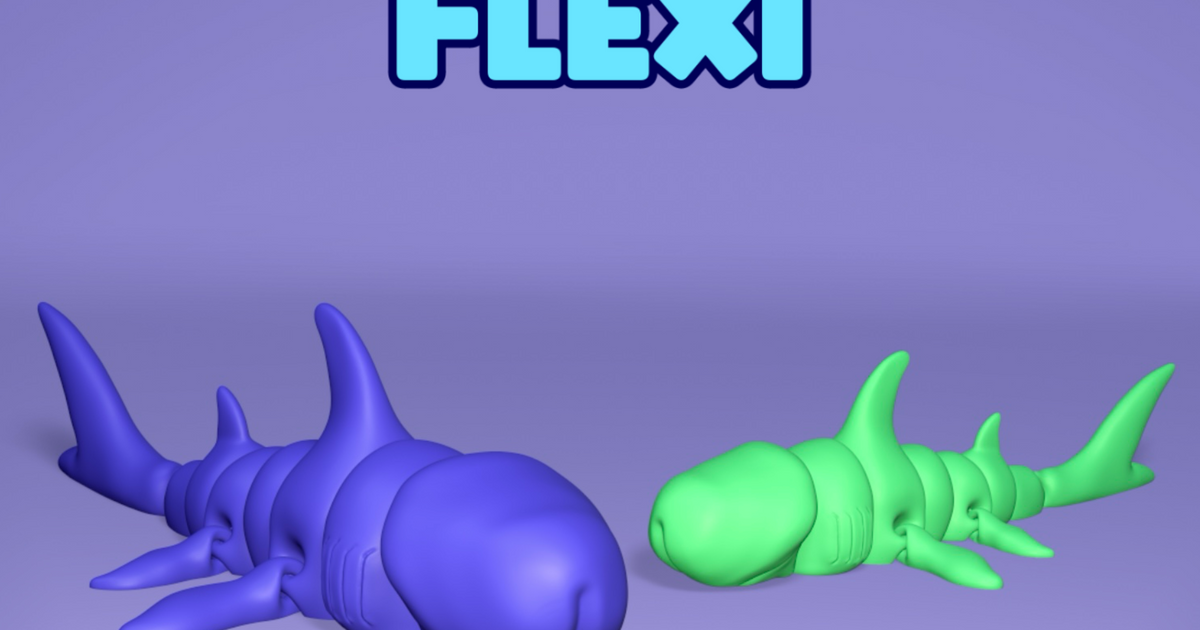DICKSHARK FLEXI autorstwa Creative Dicks | Pobierz darmowy model STL ...