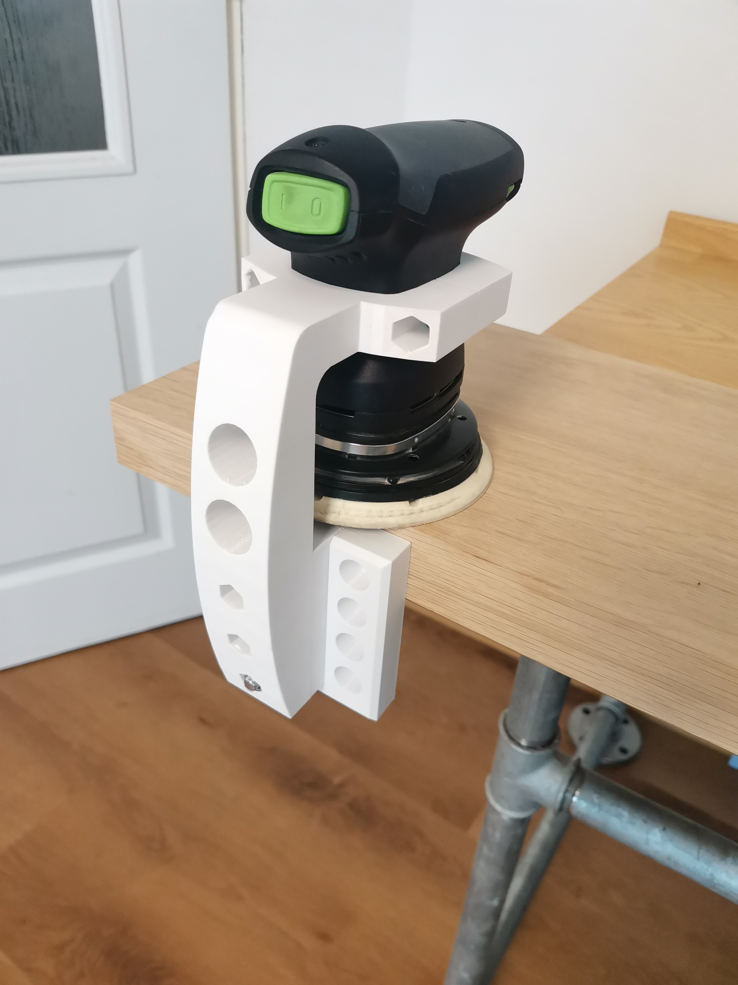 Prototype =), Festool ETS 125 REQ-Plus, edge sander adapter by Hans ...