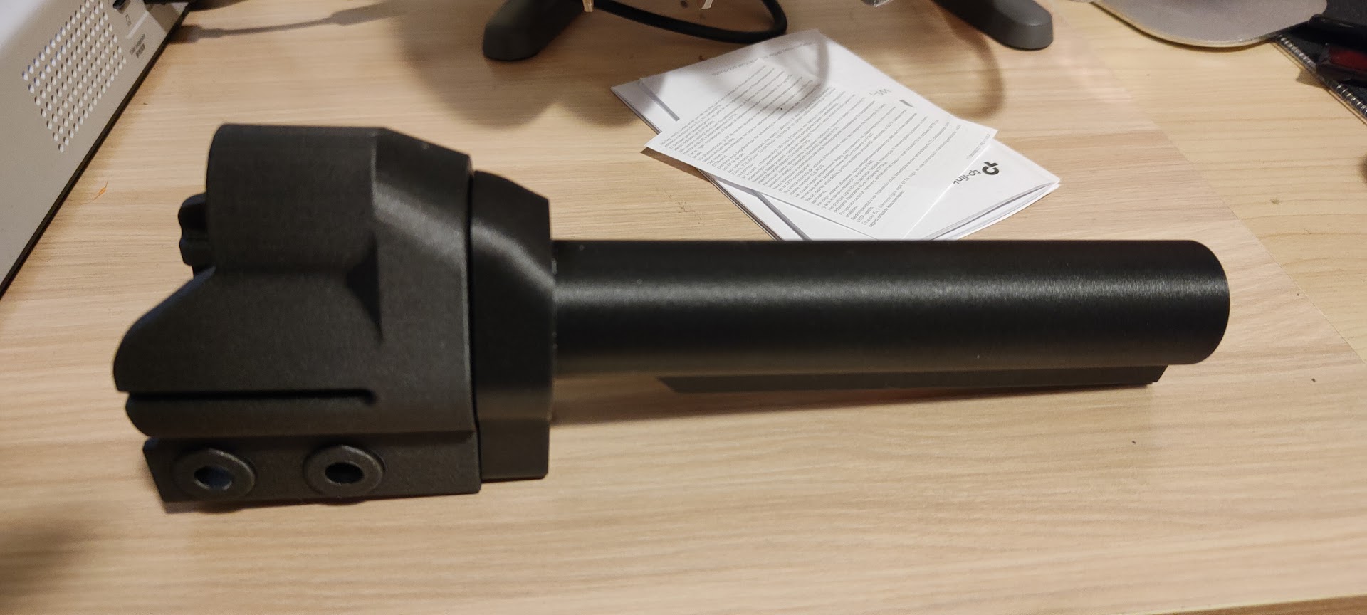 Buffer Tube AEG M4 by MakerDavid3d | Download free STL model ...