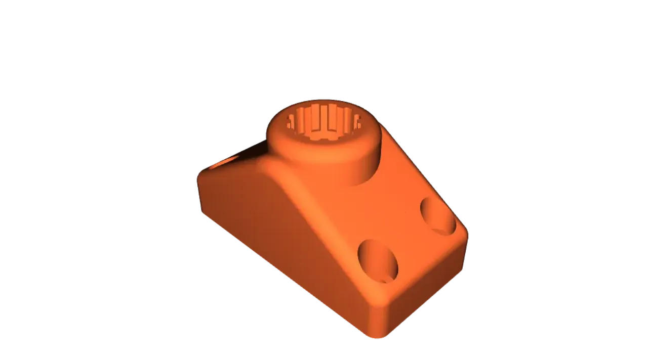 Base mount for scotty rod holders by Deifox | Download free STL model ...