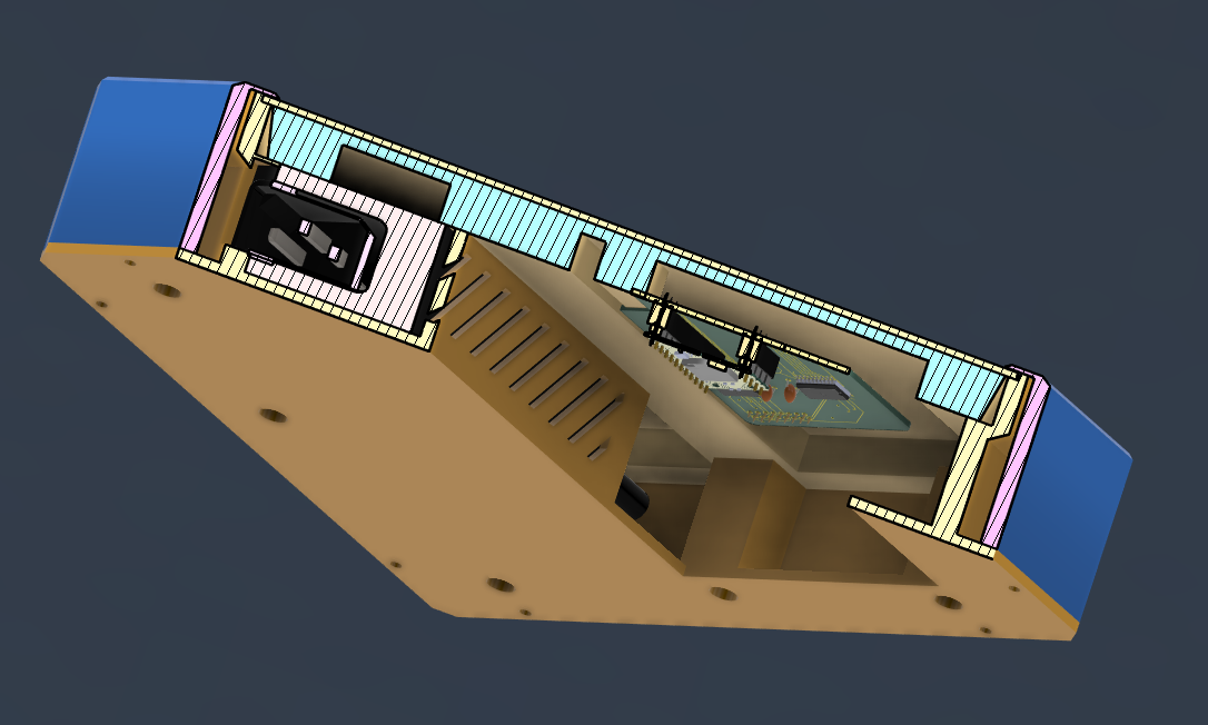 LED Matrix 64x64 housing by ElElf | Download free STL model ...