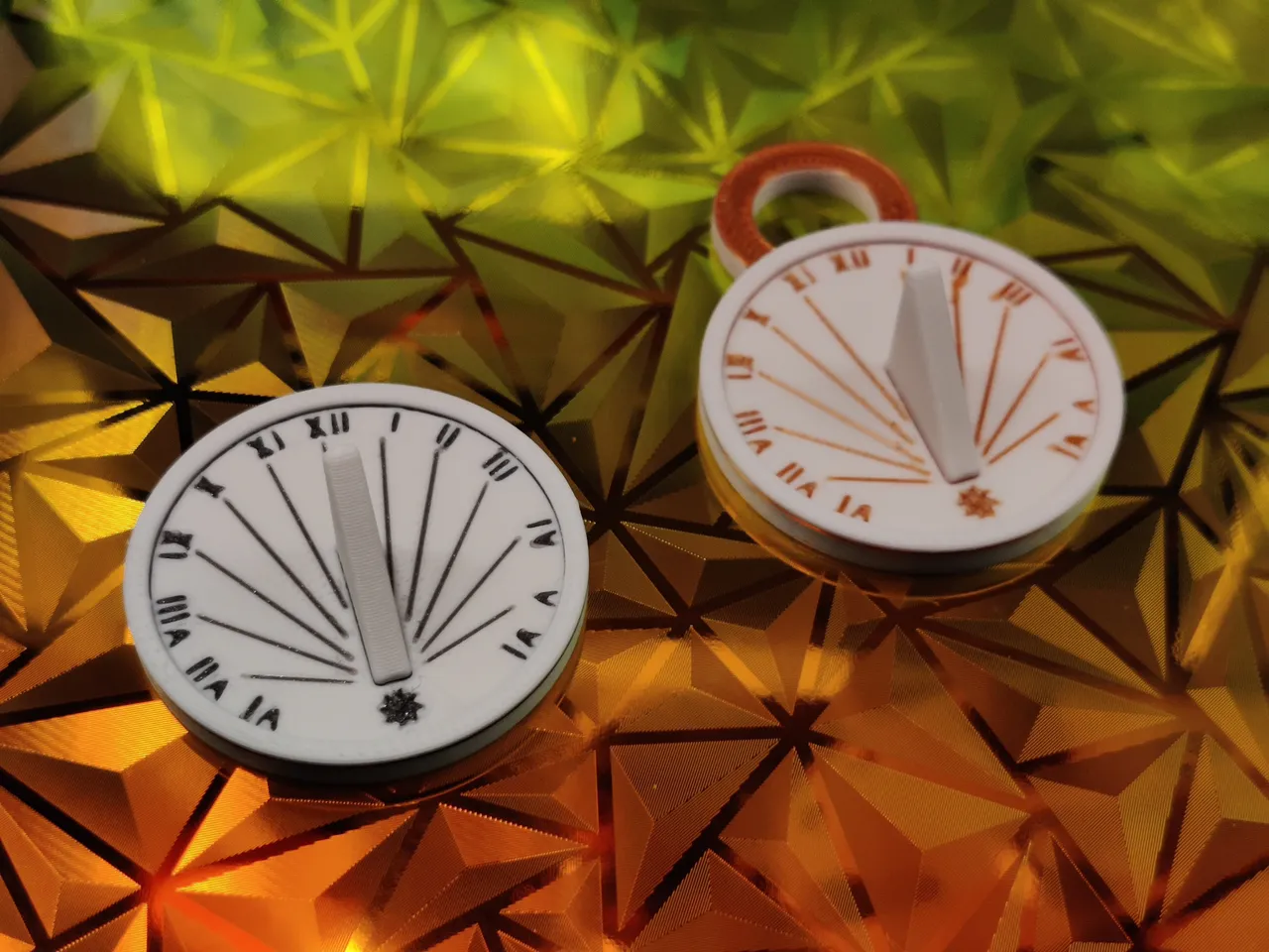 Cute Portable Sundial by Bea Res | Download free STL model | Printables.com