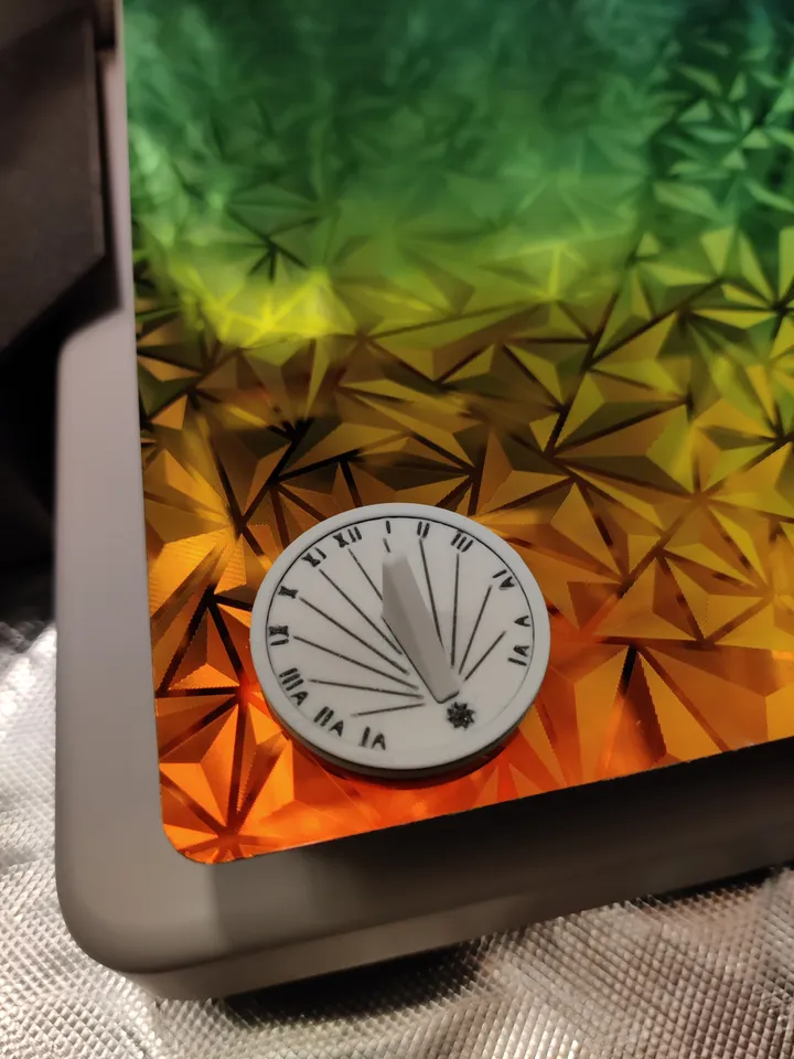 Cute Portable Sundial by Bea Res | Download free STL model | Printables.com