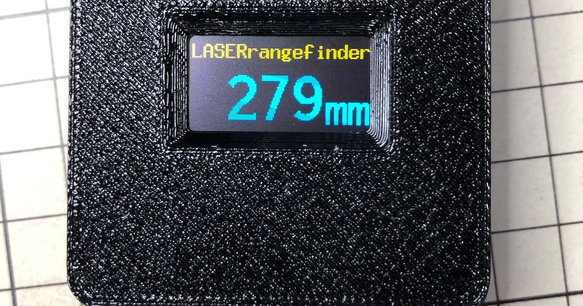 LASER rangefinder by NovemberKou | Download free STL model | Printables.com