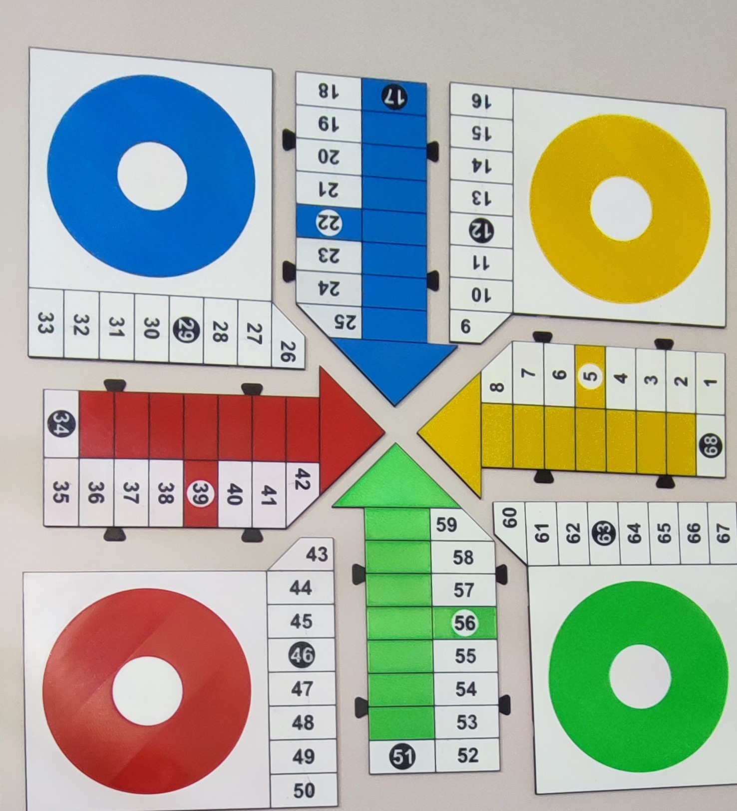 Parchis ludo by B&J | Download free STL model | Printables.com