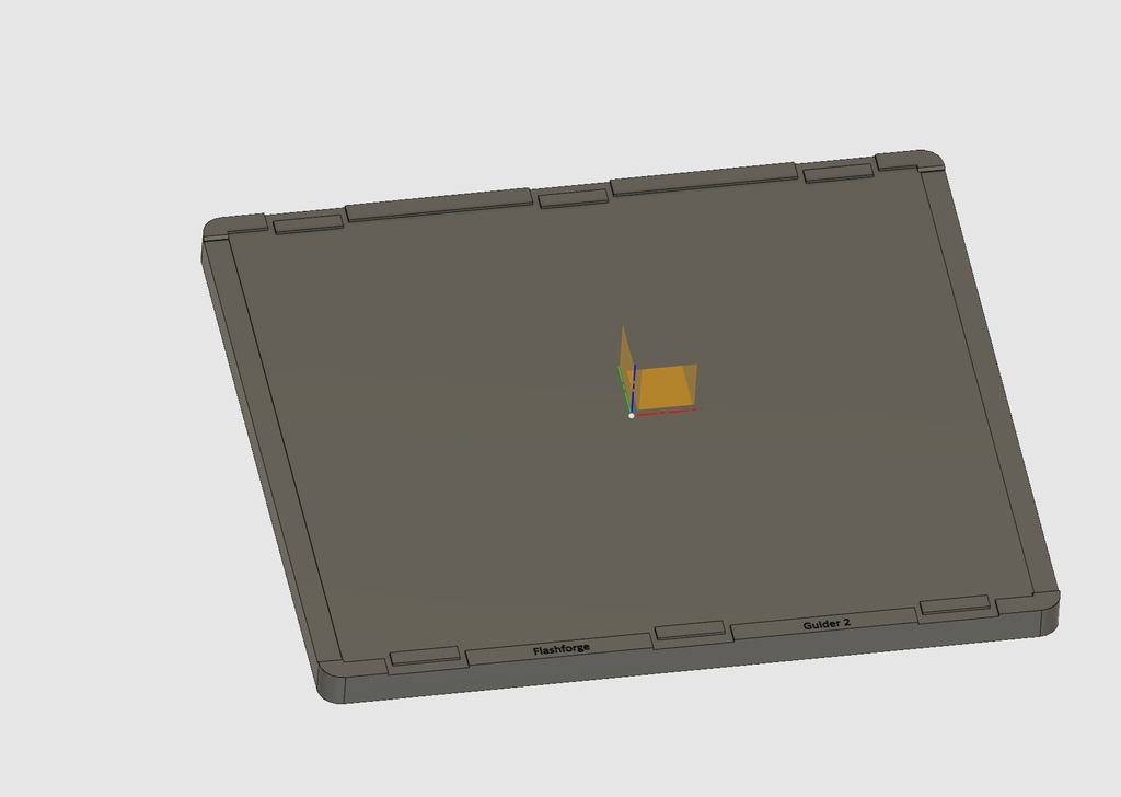 Flashforge Guider 2 Bed STL by Hydrahimera | Download free STL model ...