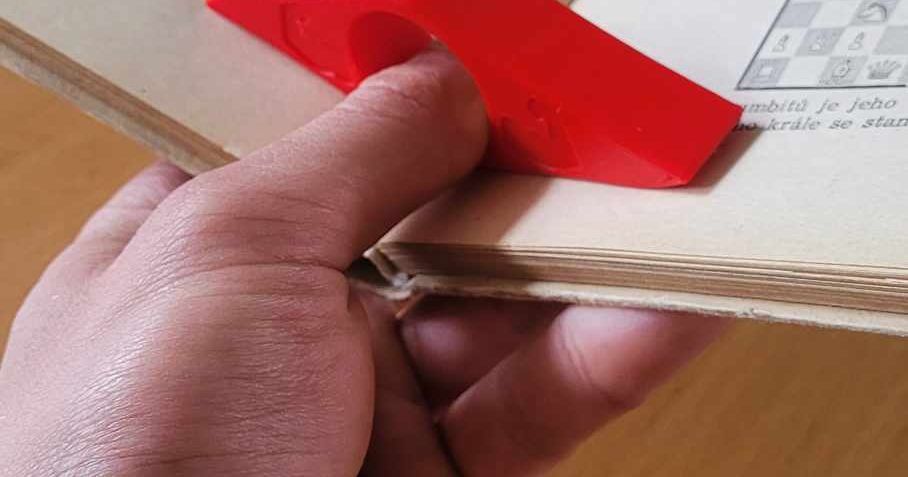 Book page holder by Pavel Novák | Download free STL model | Printables.com