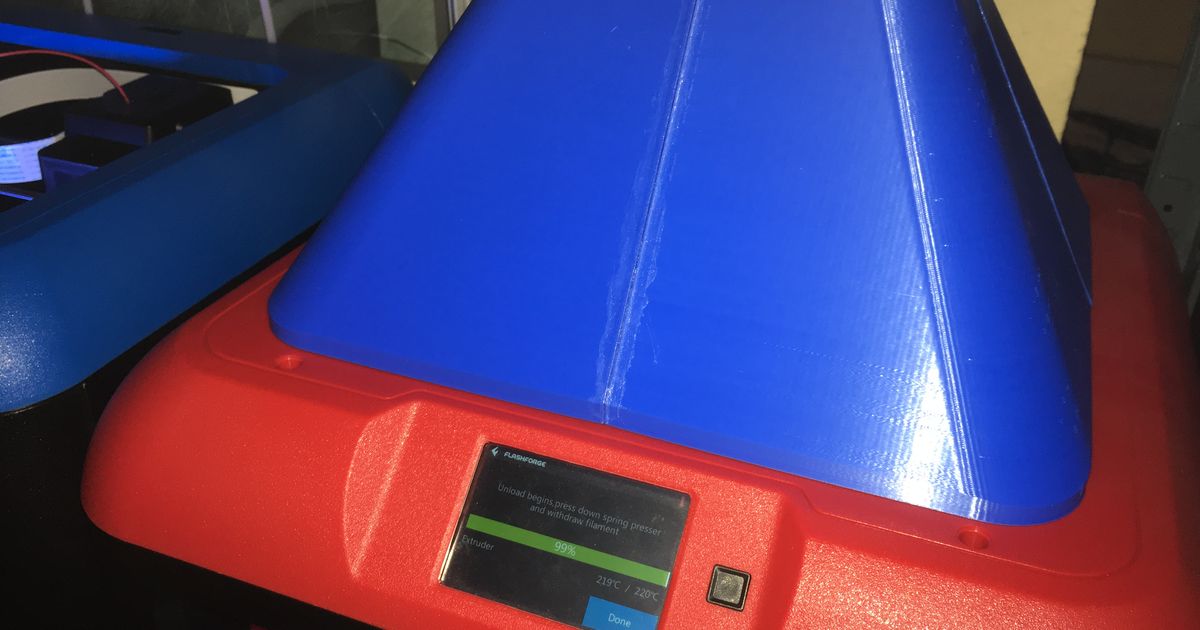 Flashforge Finder TOP Cover by Hydrahimera | Download free STL model ...