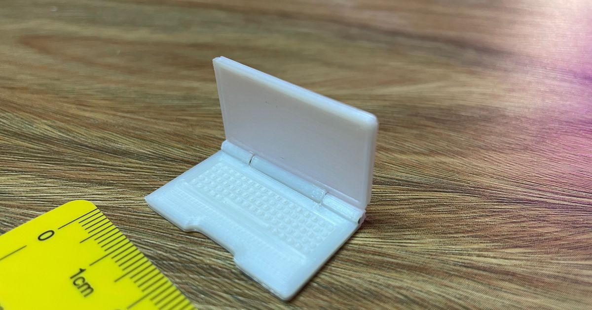 Doll Laptop by Артём Караваев | Download free STL model | Printables.com
