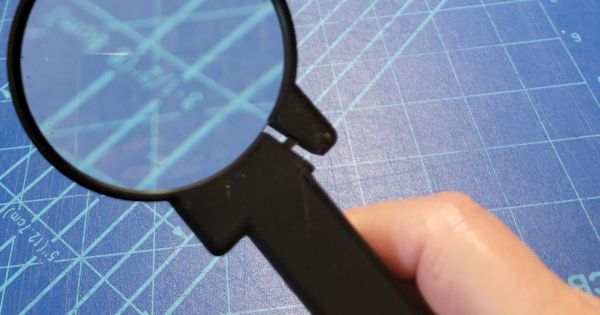Magnifier Handle by Tom Horsley | Download free STL model | Printables.com