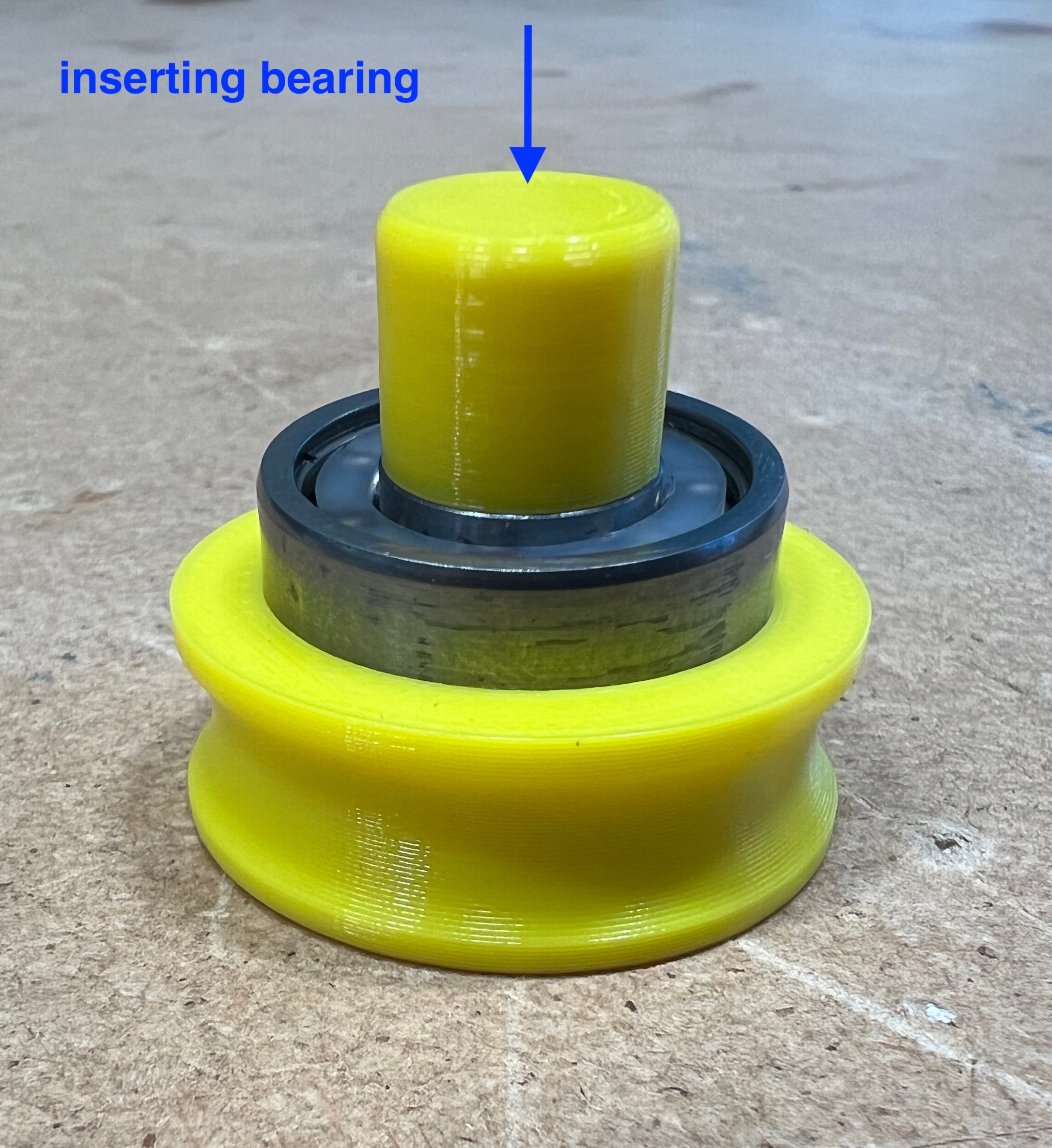 608 Bearing-Tool by 3dLuchs | Download free STL model | Printables.com