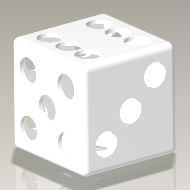 Dice by Christophe_C | Download free STL model | Printables.com