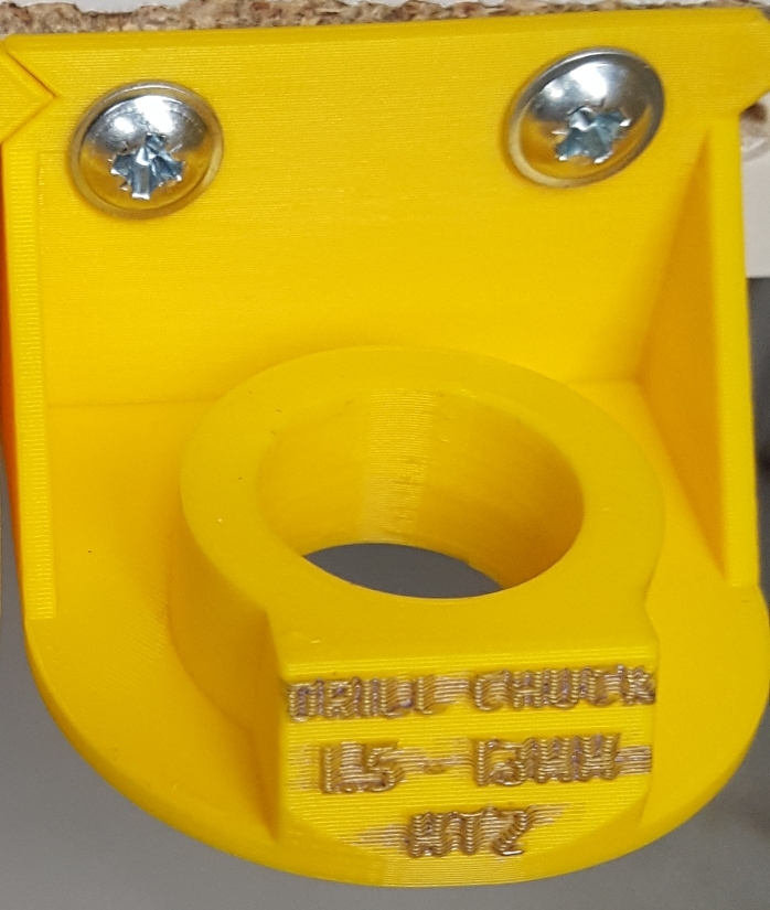 MT2 Drill Chuck Wall Mount by Gazz292 | Download free STL model ...