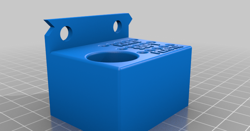 Deburring Tool And Bits Holder by Gazz292 | Download free STL model ...