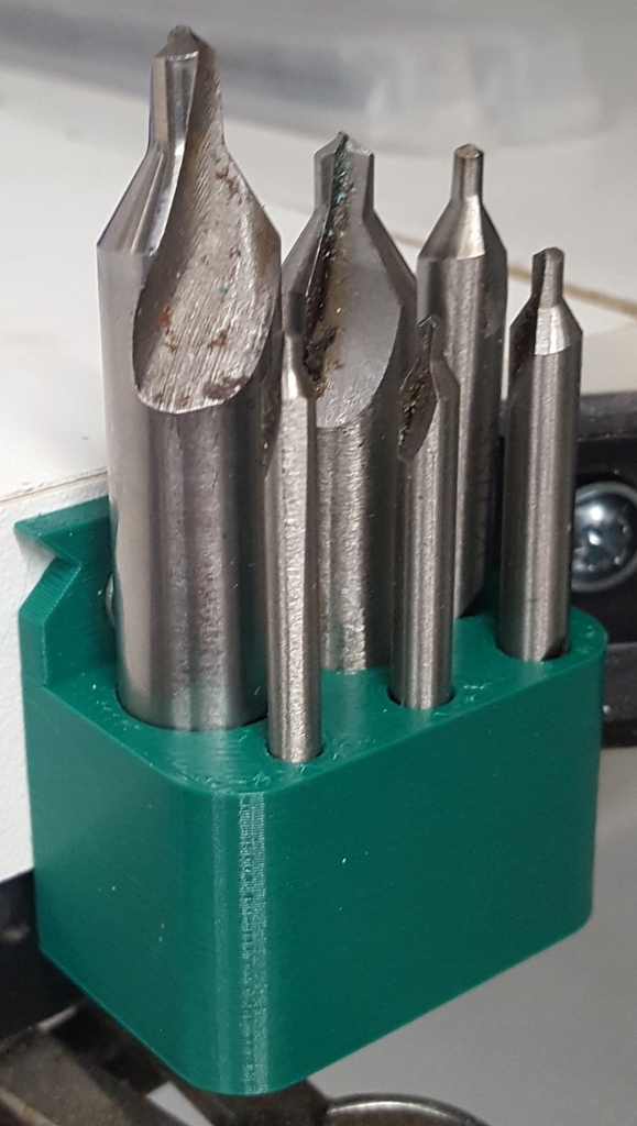 Centre Drill Bits Holder by Gazz292 | Download free STL model ...