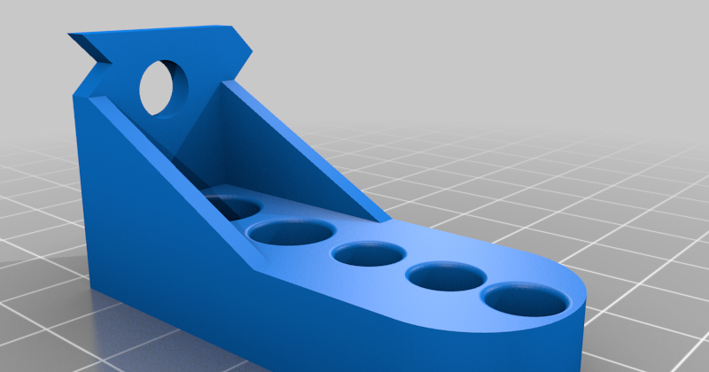 Counter Bore Bits Holder by Gazz292 | Download free STL model ...