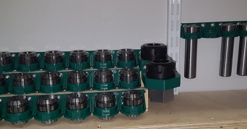 ER32 Collet Block holder, Square by Gazz292 | Download free STL model ...