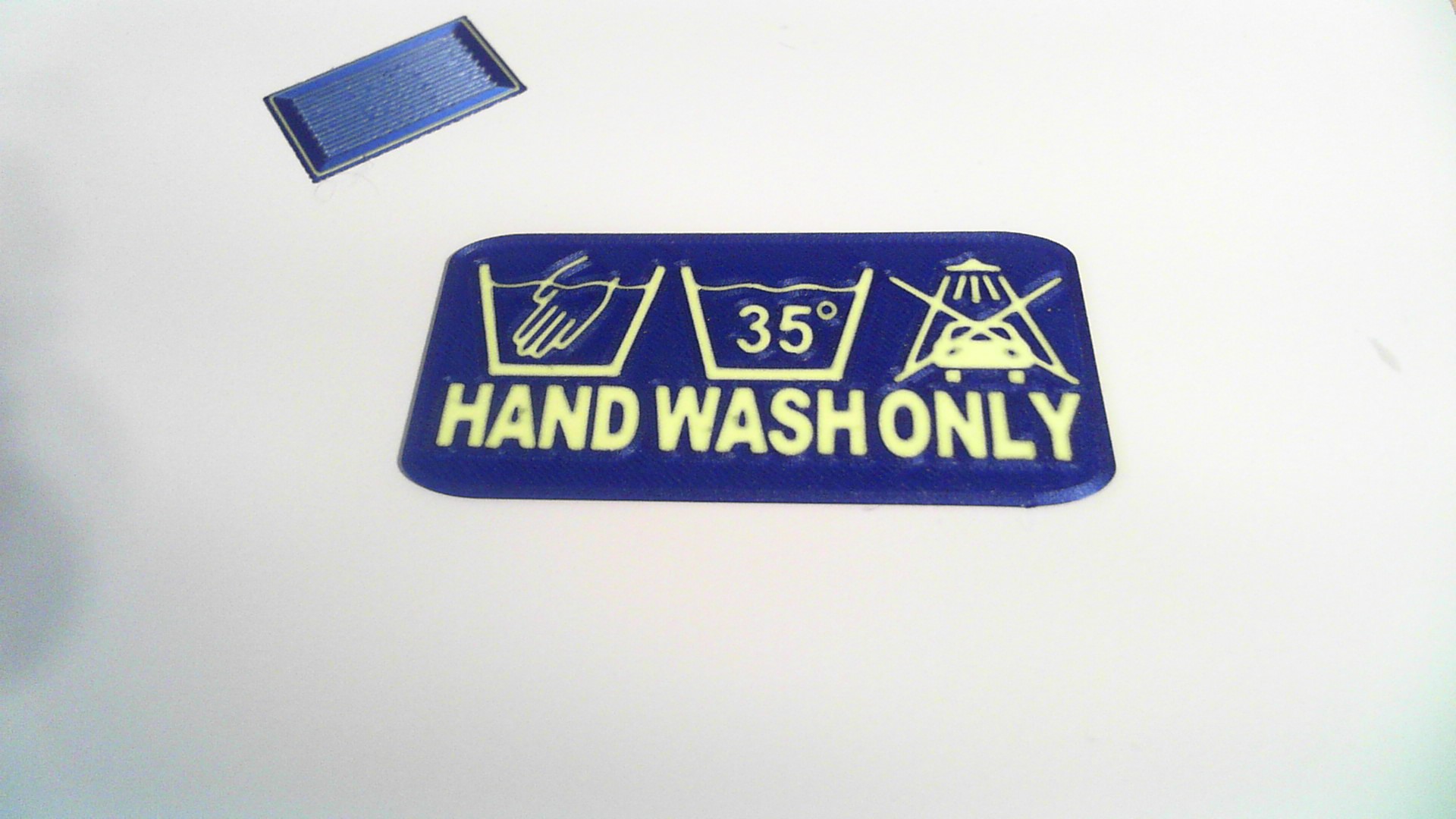 Car Hand Wash Only by michele MM3D | Download free STL model ...