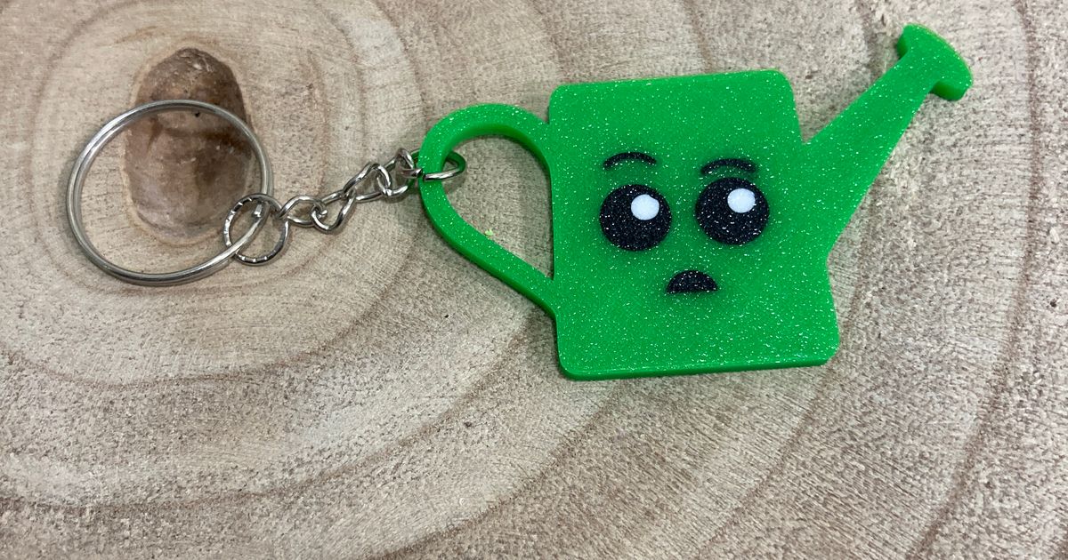 Watering can keychain by Franchescor | Download free STL model ...
