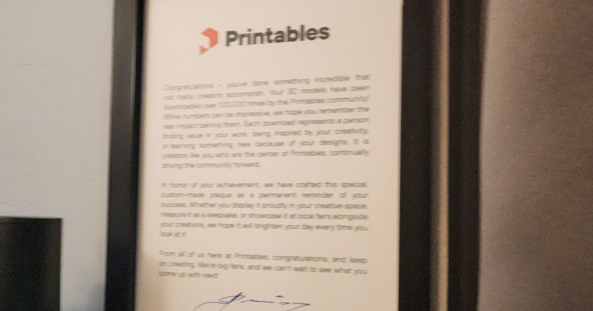 Simple Frame for Printables Award Letter by Triple G Workshop ...