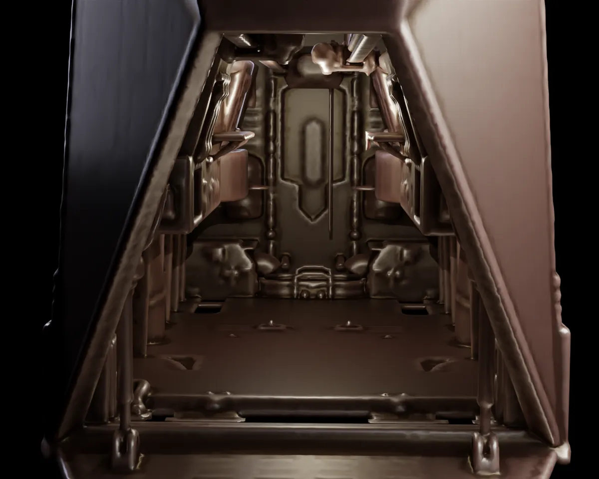 Jawa Sandcrawler with Interior by Peter Farell | Download free STL ...