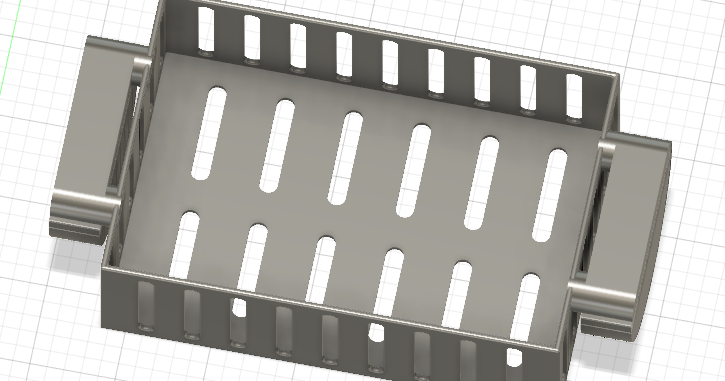 Esquejero flotante acuario v2 (fondo) - Floating reef frag tray with ...