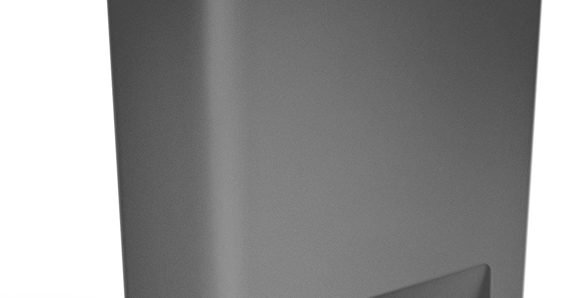 Simplehuman 45 Liter / 12 Gallon Trash Can wall-to-foot decorative ...