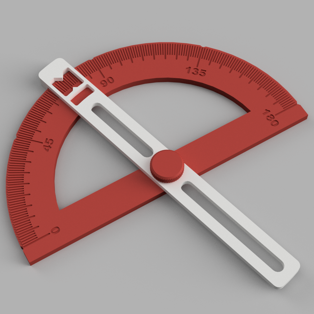 Protractor V2 - More Betterness by JohnMartin | Download free STL model ...