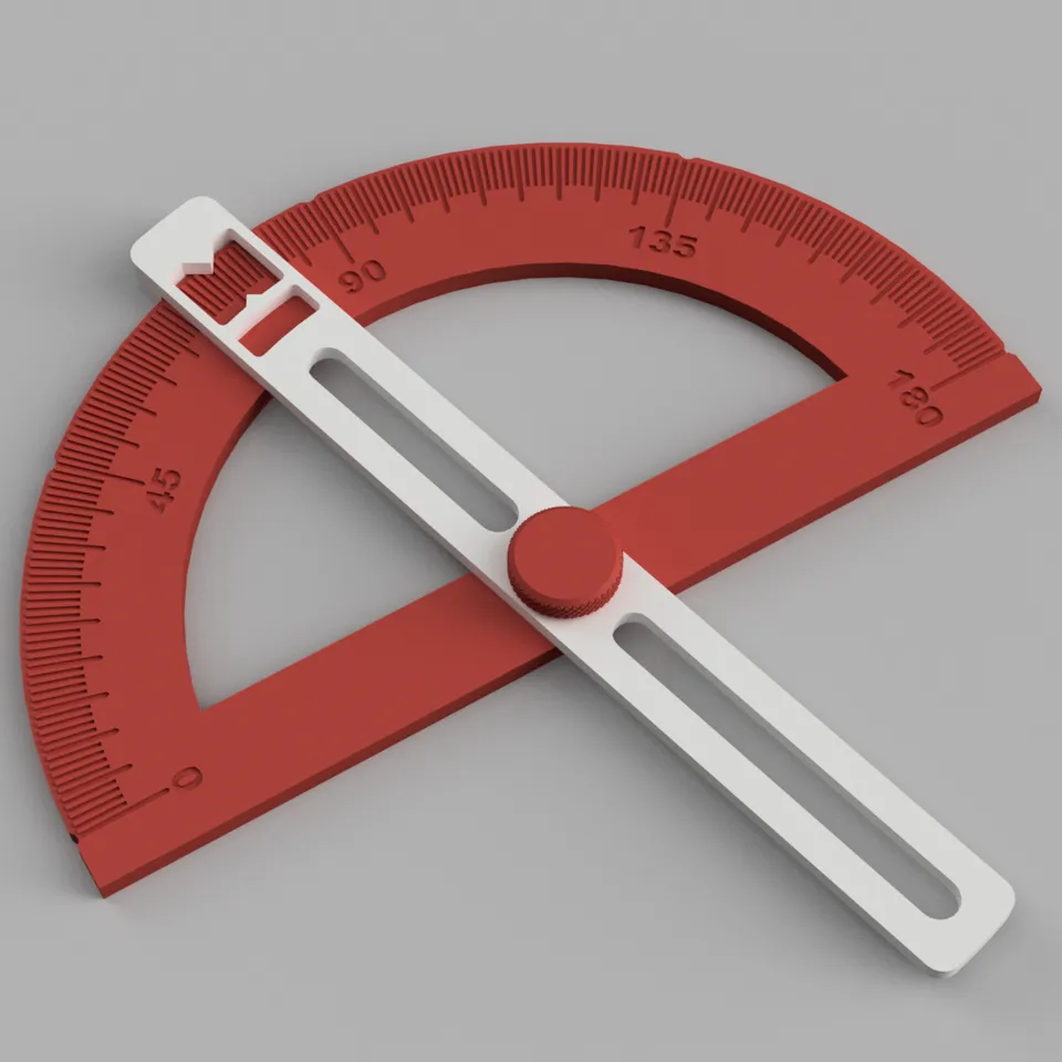 Protractor V2 - More Betterness by JohnMartin | Download free STL model ...