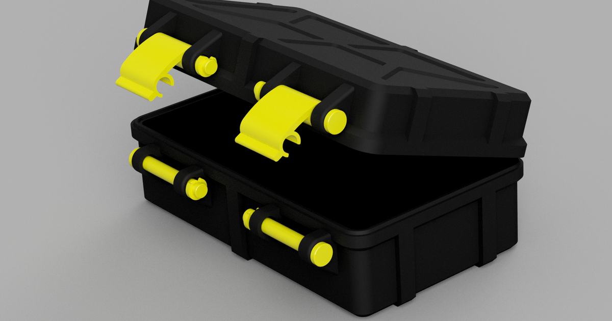 Rugged Box 120x70x50 by 3D Maker Garage | Download free STL model ...