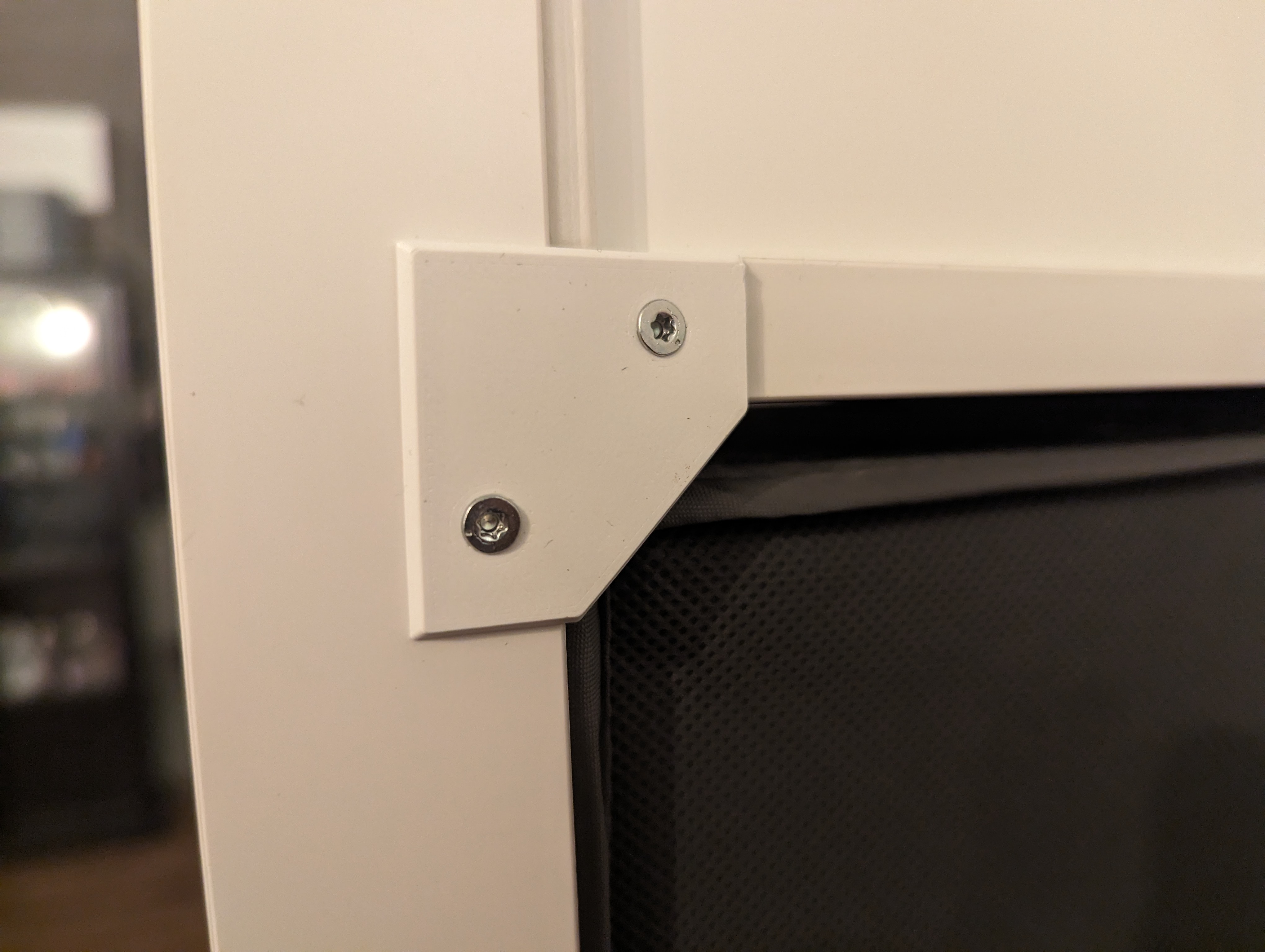 Back Stops for IKEA KALLAX inserts like BLÄDDRA, TJENA, REGNBROMS ...