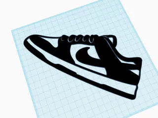Nike Dunk Panda - Wall Art by Henrior | Download free STL model ...