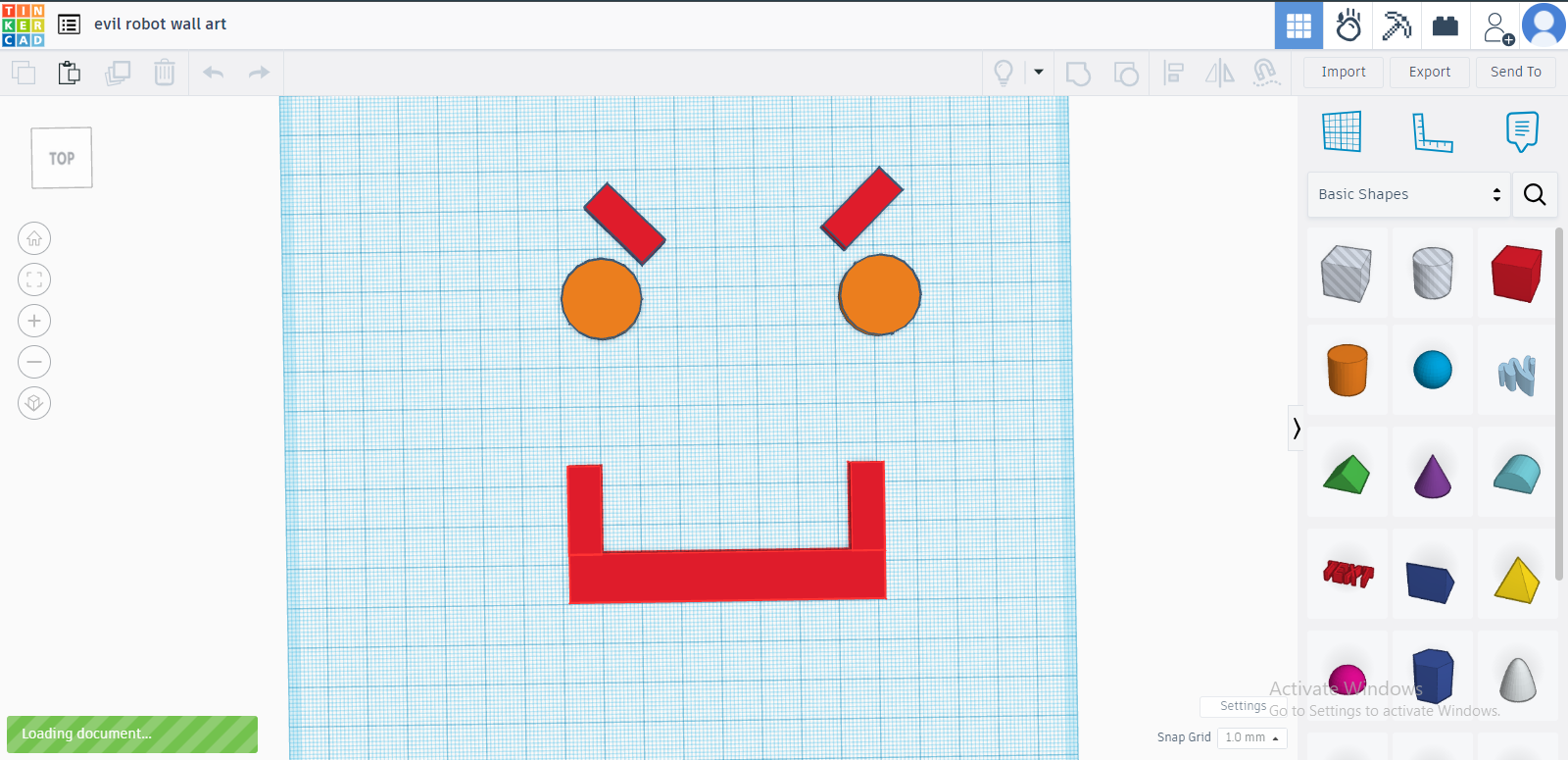 evil robot wall art by joel | Download free STL model | Printables.com