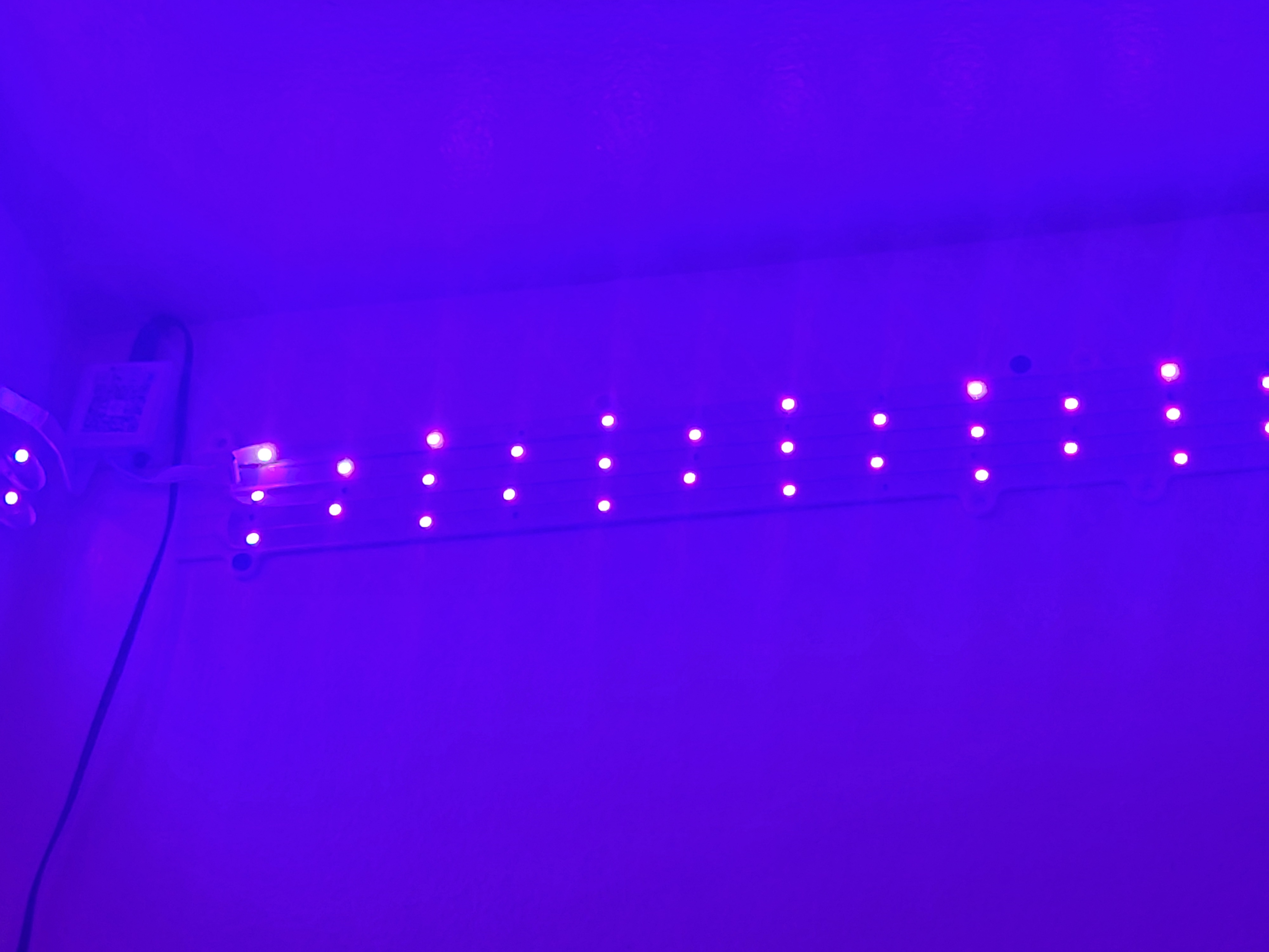 LED Strip Light Mountable Wall Panel 1 Foot Segment by mozWORLD ...