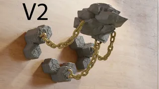 Floating rocks wall display by Namiiria | Download free STL model ...