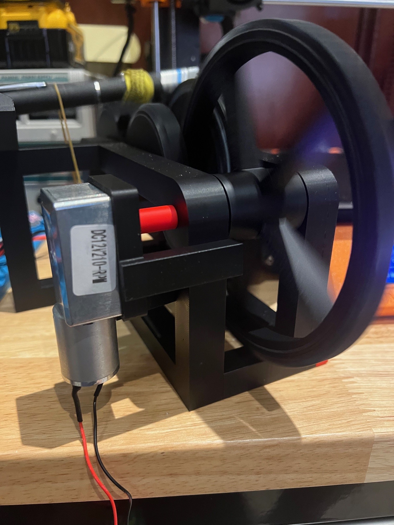 Motor mount for GIANT Mechanical Laser Show by locomoco | Download free ...