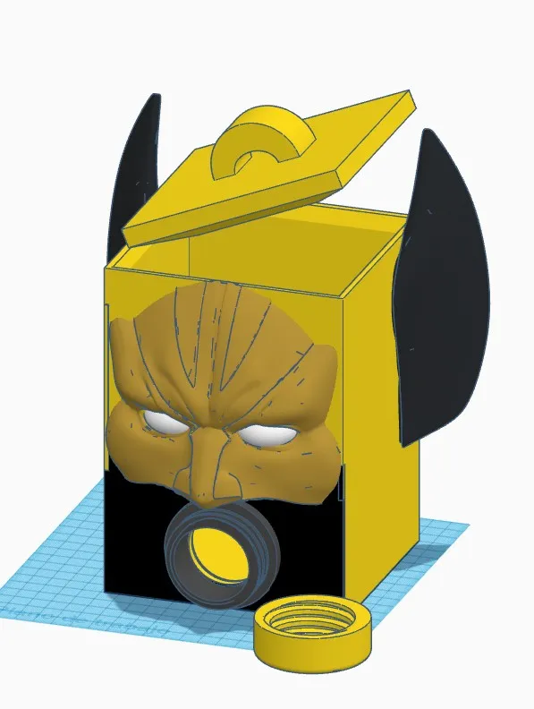 Pochoclera de wolverine (deadpool 3) by Facundo Sagania | Download free STL model | Printables.com