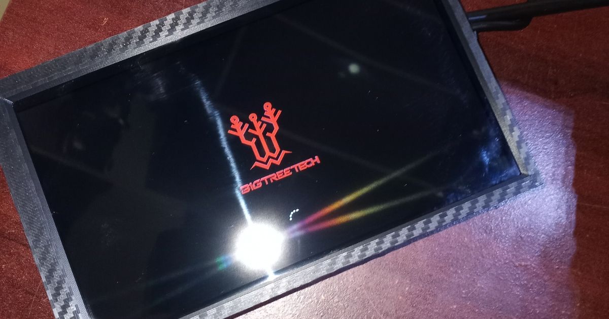 Biqu HDMI 7" LCD case by 35°C0lDFuSi0n | Download free STL model ...