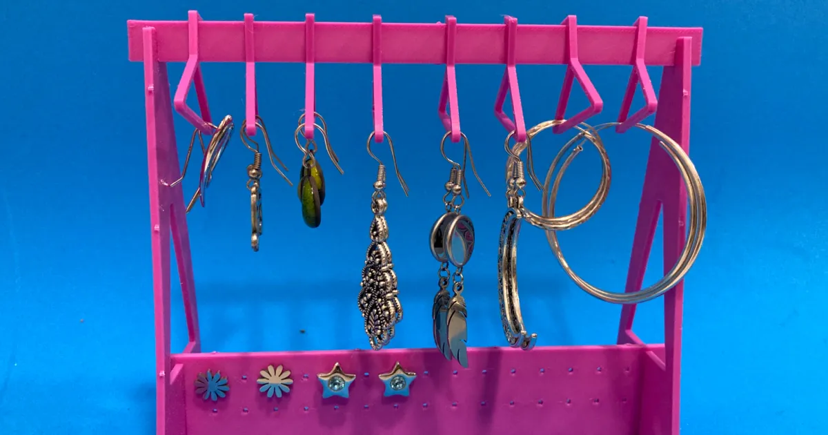 Earrings holder by Franchescor | Download free STL model | Printables.com