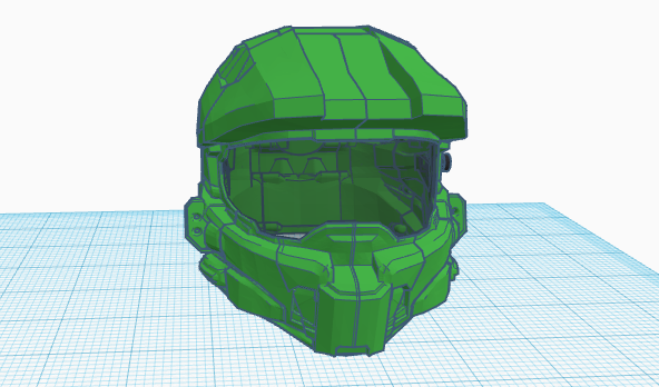 halo helmet master chief by Andreas De jong | Download free STL model ...