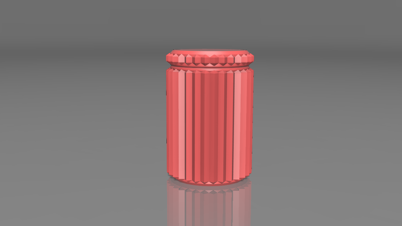 Change Jar 80mm by jermaine | Download free STL model | Printables.com
