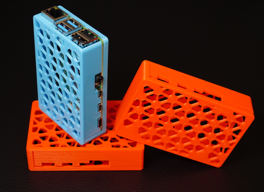 Raspberry Pi 4 Case – PiMesh4 by FlyAttack | Download free STL model ...