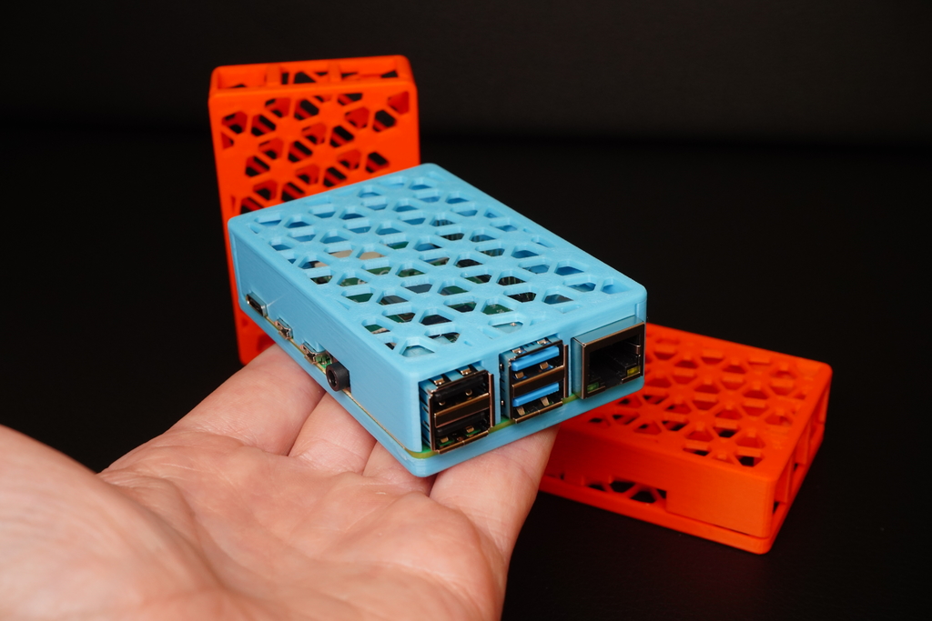 Raspberry Pi 4 Case – PiMesh4 by FlyAttack | Download free STL model ...