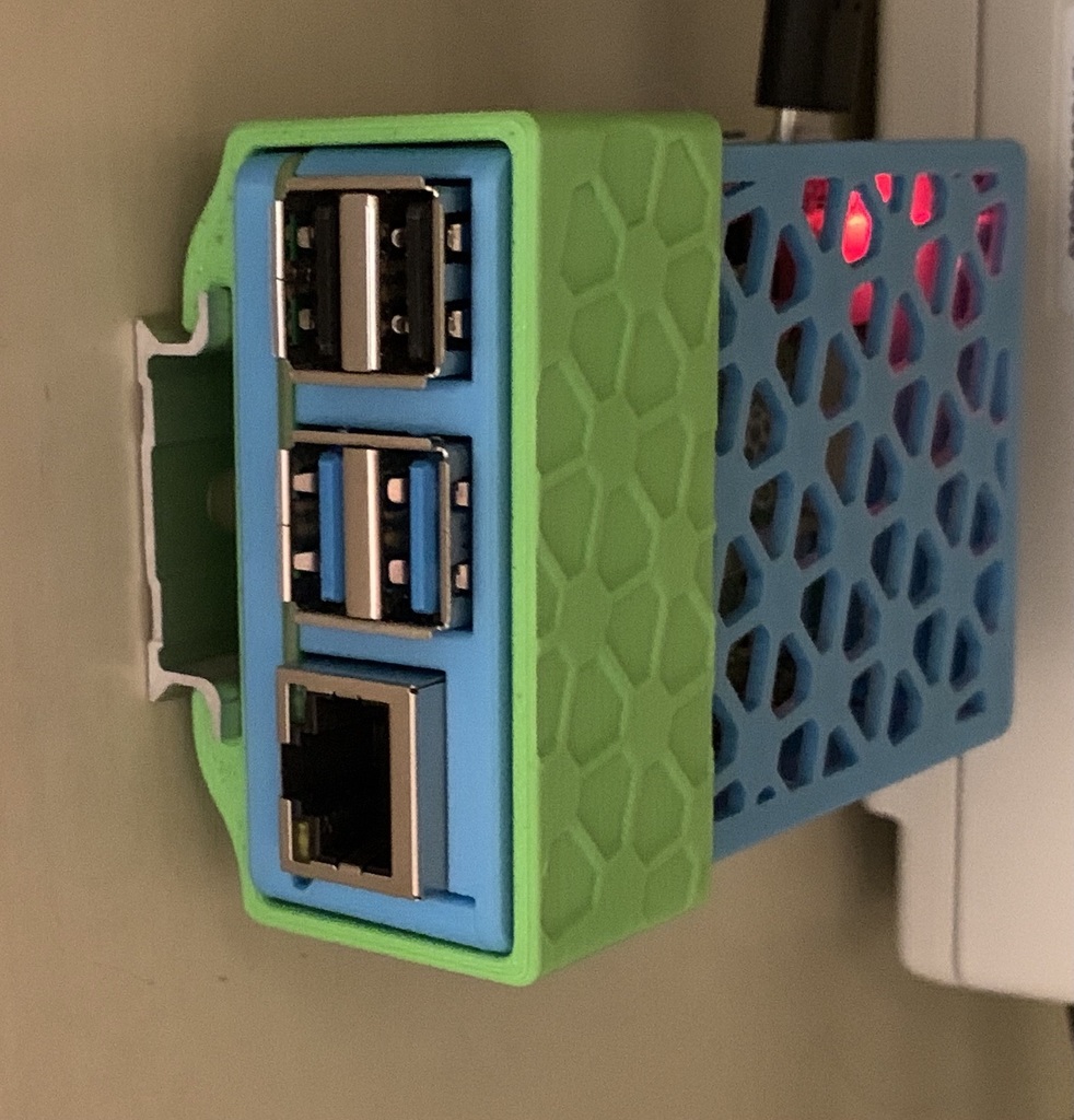 Raspberry Pi 4 Case – PiMesh4 by FlyAttack | Download free STL model ...