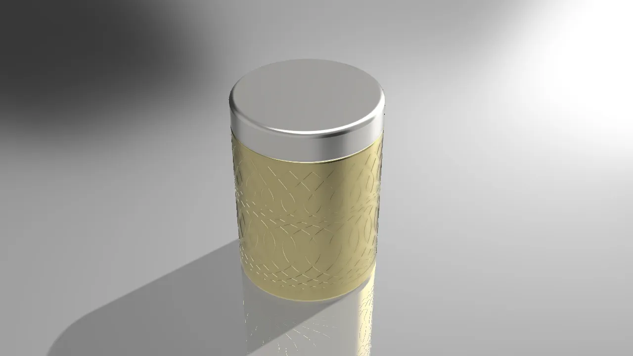Stash Jar-76mm x 100 mm by jermaine | Download free STL model ...