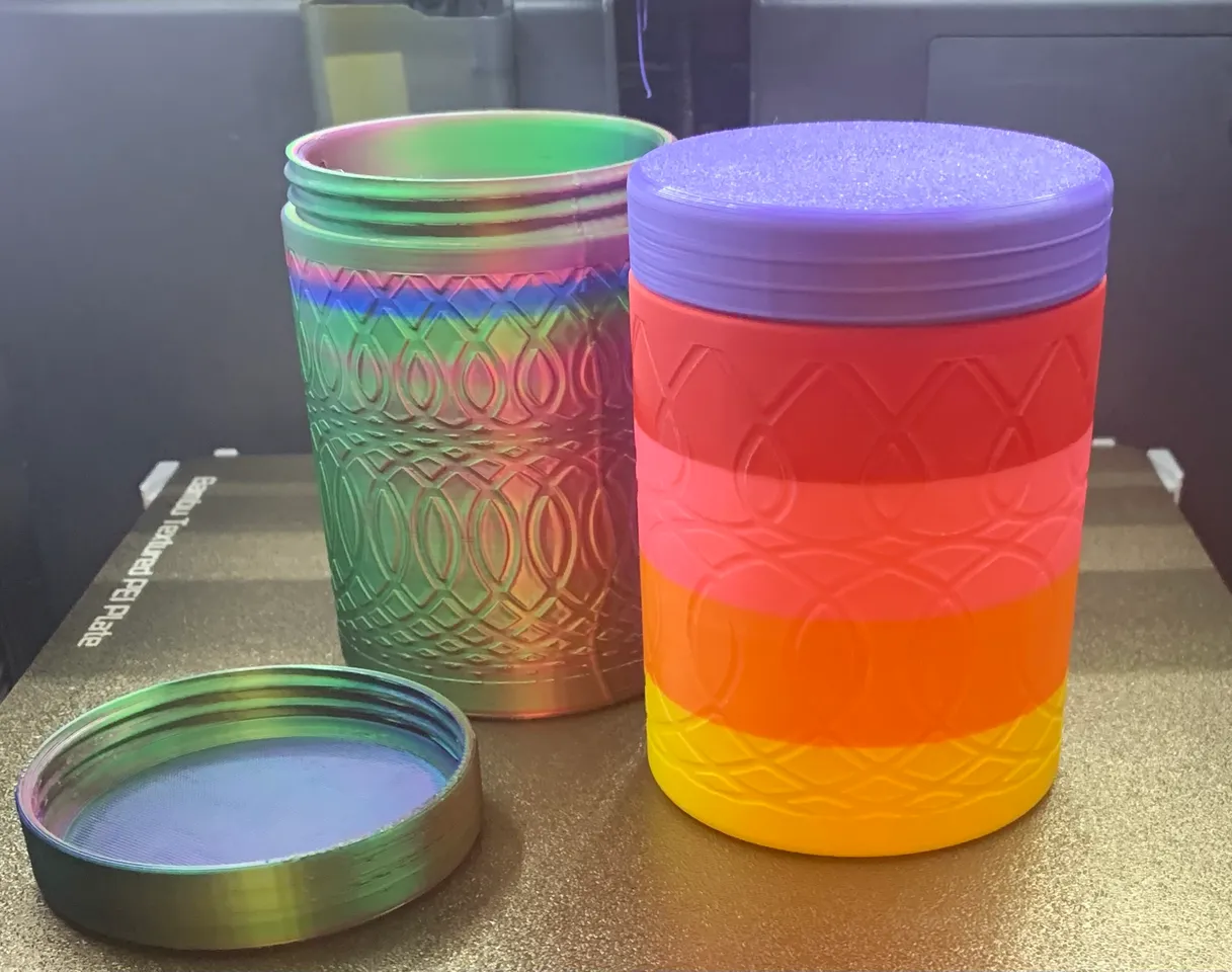 Stash Jar-76mm x 100 mm by jermaine | Download free STL model ...