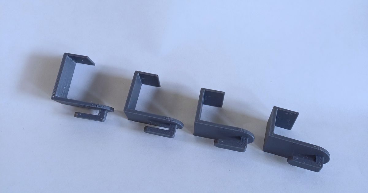 Windowhook for Window Decorations by Printed 3D | Download free STL ...