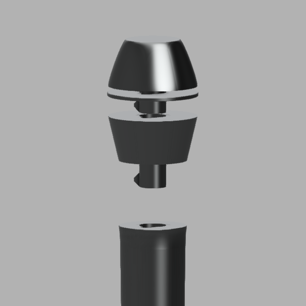 Twist-and-lock microphone toy / prop by FlyAttack | Download free STL ...