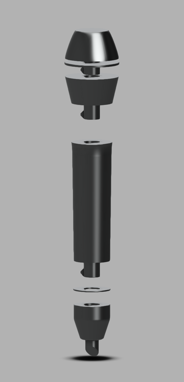 Twist-and-lock microphone toy / prop by FlyAttack | Download free STL ...