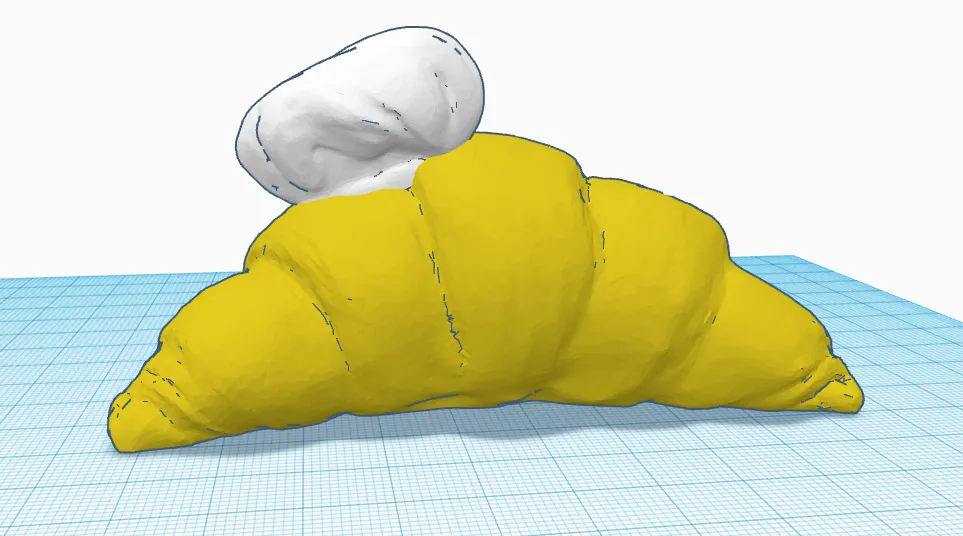 Chef Hat Croissant by Doğukan Çağlar | Download free STL model ...